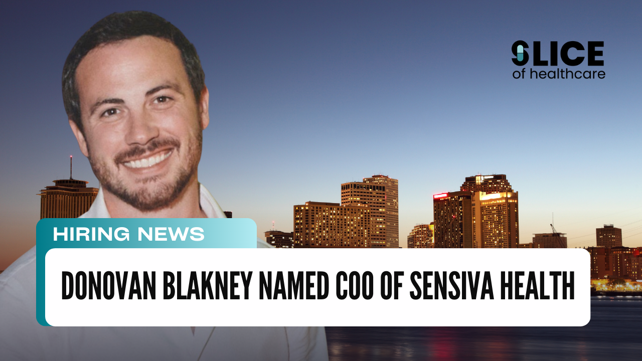 Donovan Blakney Named COO of Sensiva Health